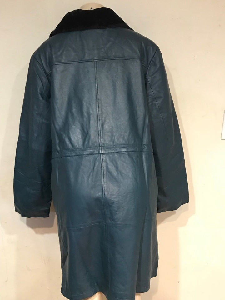 Women's Winter Outerwear Church genuine Leather Anorak Jacket coat plus ...