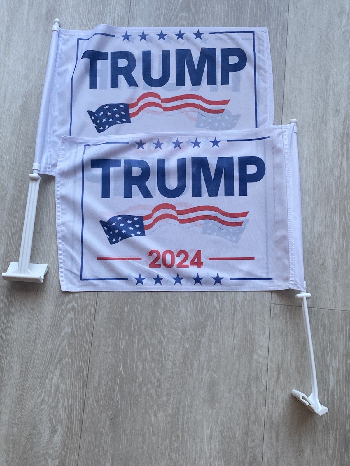2 2 Sided trump 2024 Car Flags | eBay