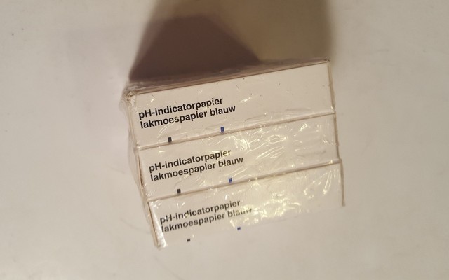 Millipore pH-indicator paper Litmus paper blue 1.09486.0003 3 Boxes of ...
