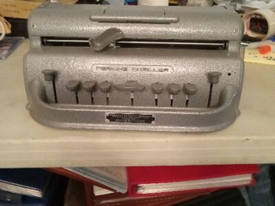 Typewriters - Perkins Brailler Braille