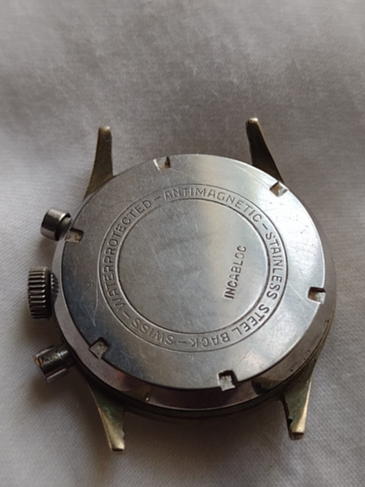 Vintage Andre Bouchard Chronograph Hyde Park Watch Co. 17 Jewels | eBay