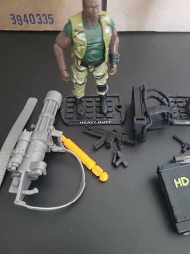 Gi Joe Rise Of Cobra Heavy Duty Weapons Specialist Reactive Complete | eBay