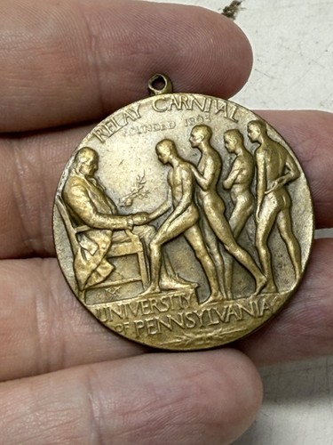1954 Penn Relays High School Mile Relay Bronze Medal University of ...