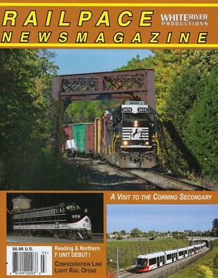 RAILPACE NEWSMAGAZINE, Mar 2020, ALL-COLOR, Focuses on RRs of the ...