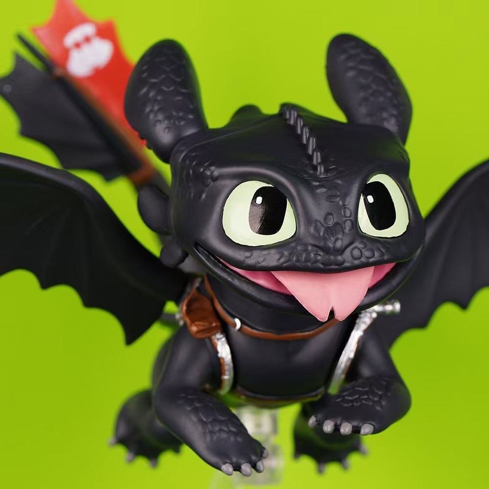 nendoroid 2238 How to Train Your Dragon Toothless Night Fury toy action ...