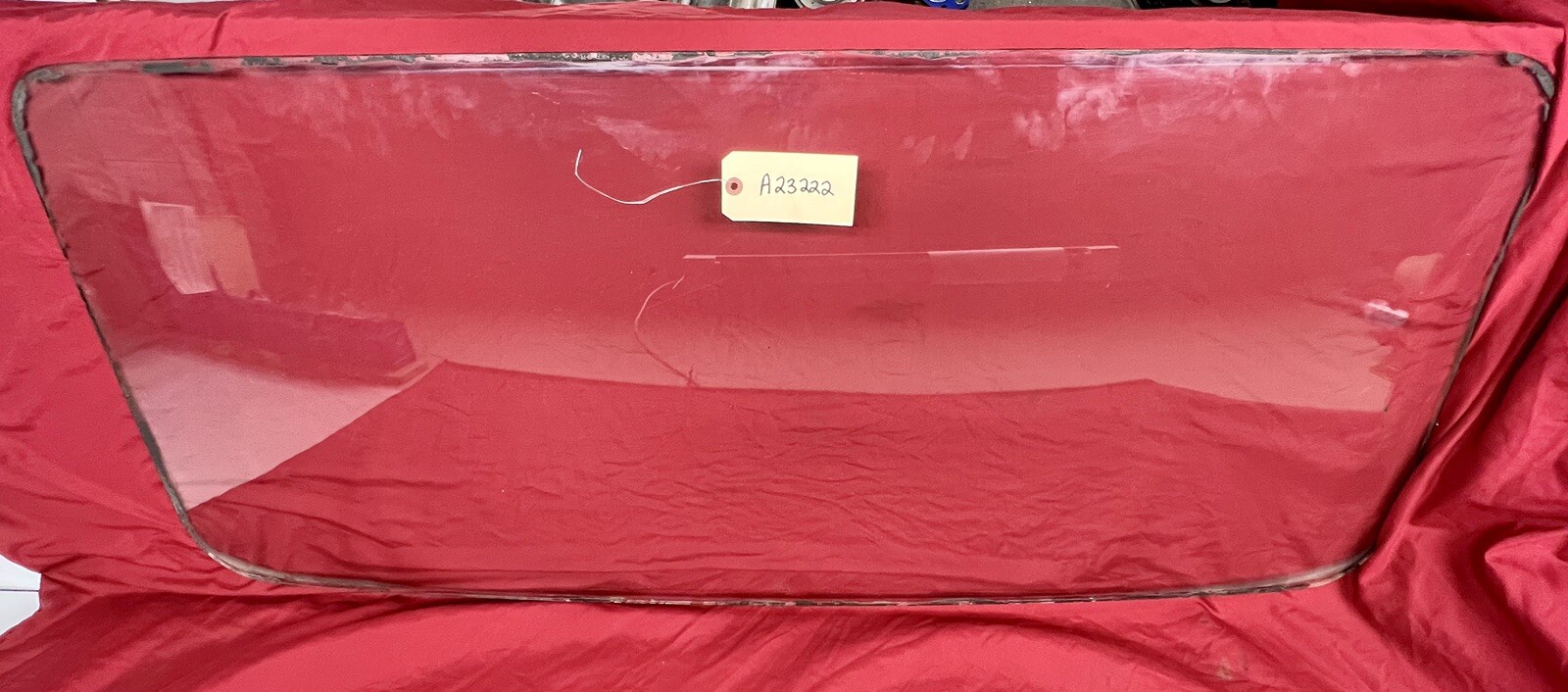 1963-1964 FORD GALAXIE FASTBACK REAR WINDOW GLASS OEM CARLITE! | eBay