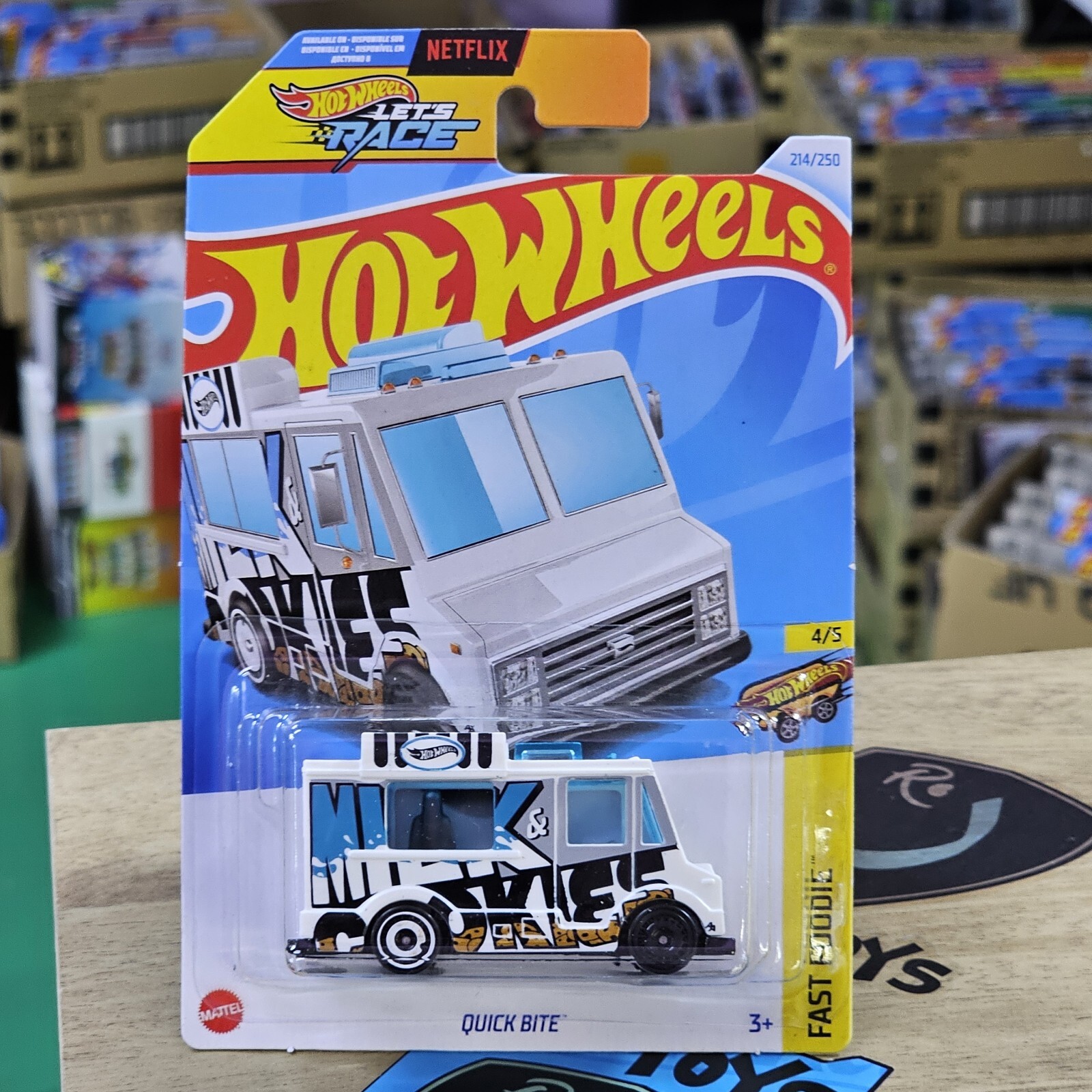 HOT WHEELS QUICK BITE MILK COOKIES 2024 Series HW FAST FOODIE | eBay