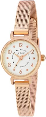 [J-Axis] J-AXIS Slim Mesh Belt Watch BL1132-PG BL1132-PG japan New | eBay