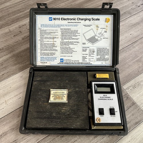 TIF Instruments 9010 Electronic Refrigerant Charging Scale in Case ...