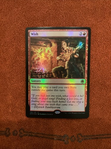 MTG 1x Wish (FOIL) -NM- Adventures in the Forgotten Realms | eBay