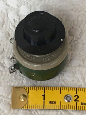 Vintage Cressall Wirewound Rheostat S25 with Rotary Bakelite Knob ...