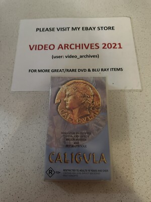 CALIGULA VHS - 1979 - Cult Classic PAL - Free Postage - Malcolm ...