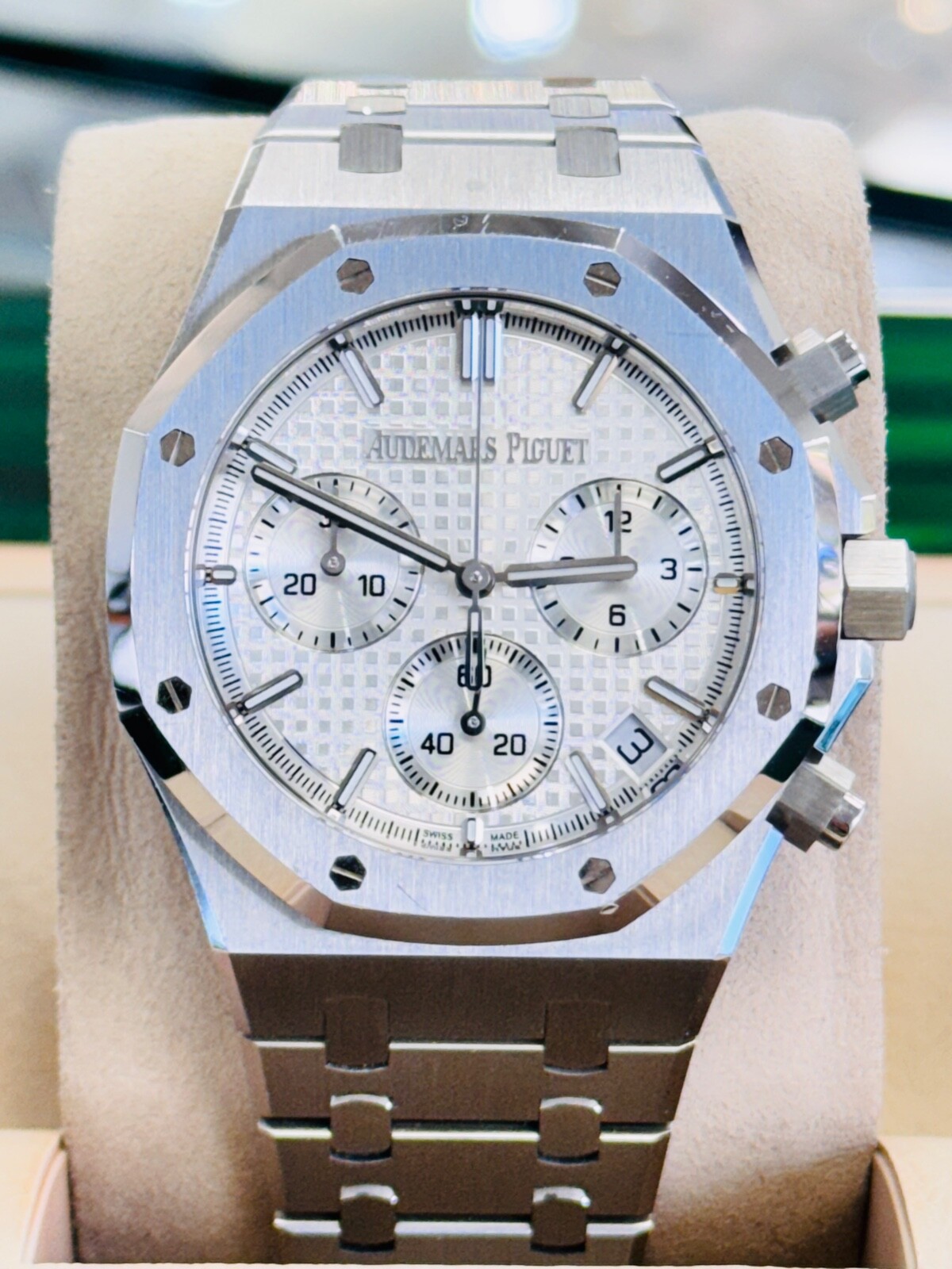 Audemars Piguet Royal Oak Chronograph Silver Dial Wat… - Gem