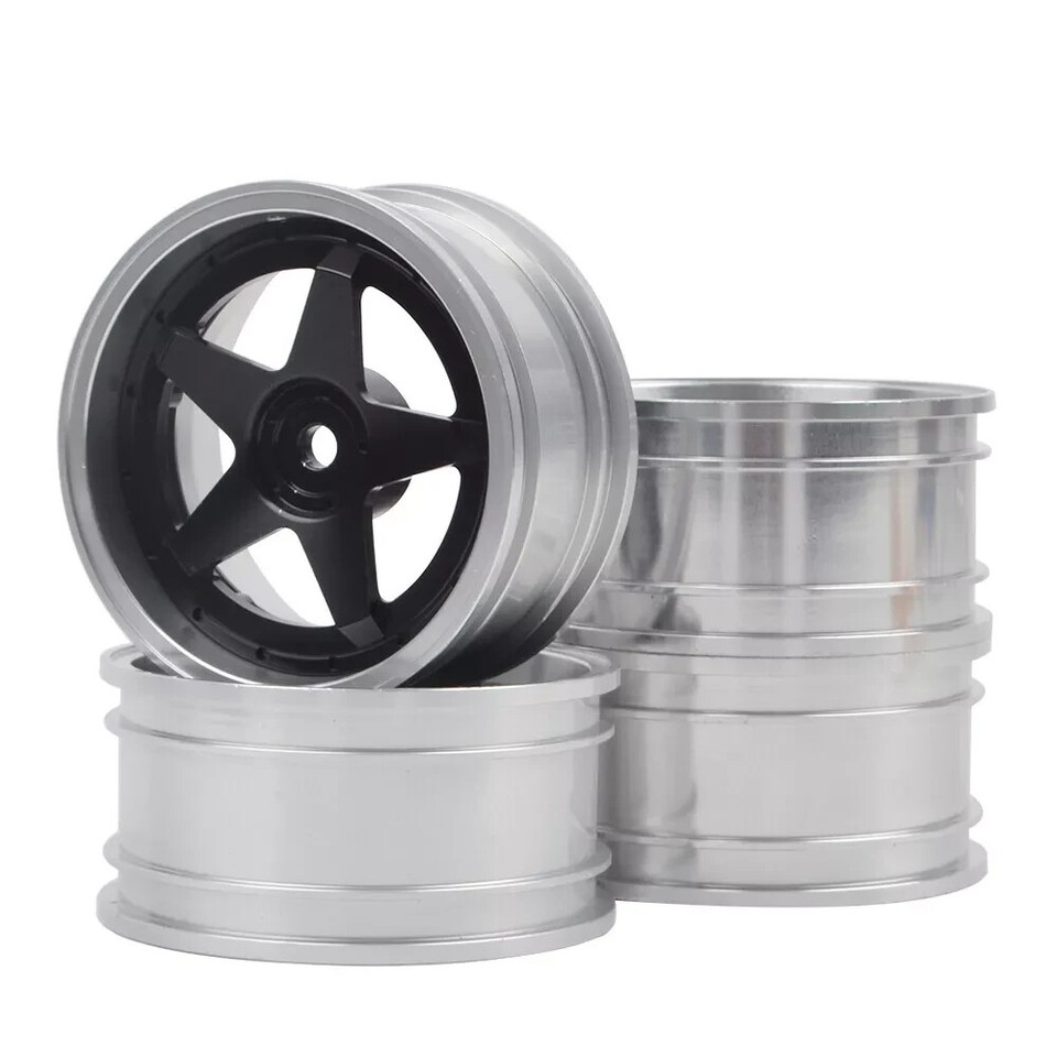 1/10 Drift Car Aluminum Wheels Rim for Tamiya TT02 MST MST Kyosho RC ...