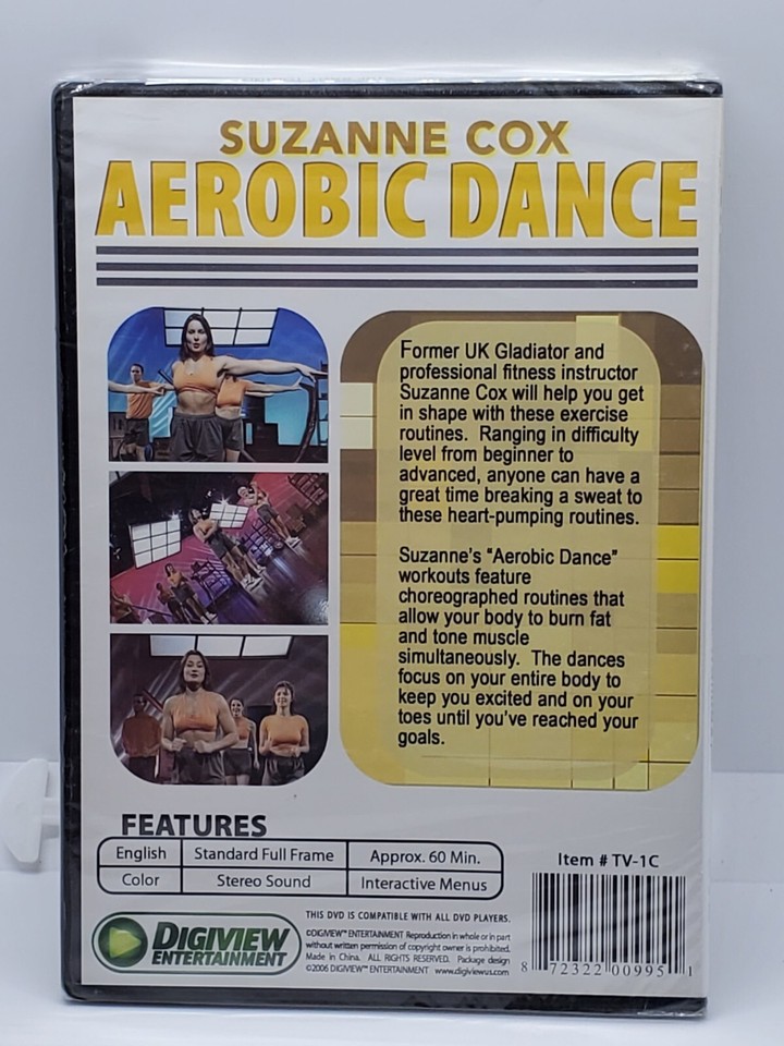 Suzanne Cox Aerobic Dance: A Dance Workout (DVD, 2006) Slim Case New | eBay