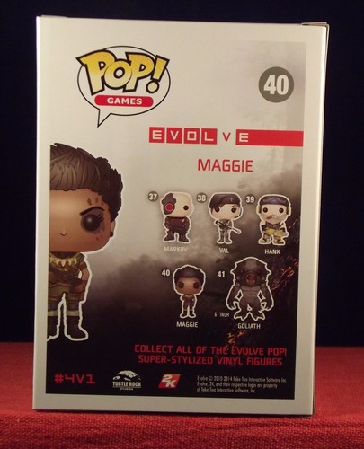 EVOLVE ~ MAGGIE ~ 3.75" Pop! Games ~ Vinyl Figure ~ by Funko 2015 | eBay