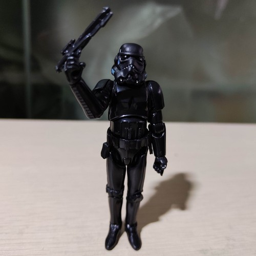Star Wars Shadow Stormtrooper Black Trooper 3.75" Action Figure | eBay