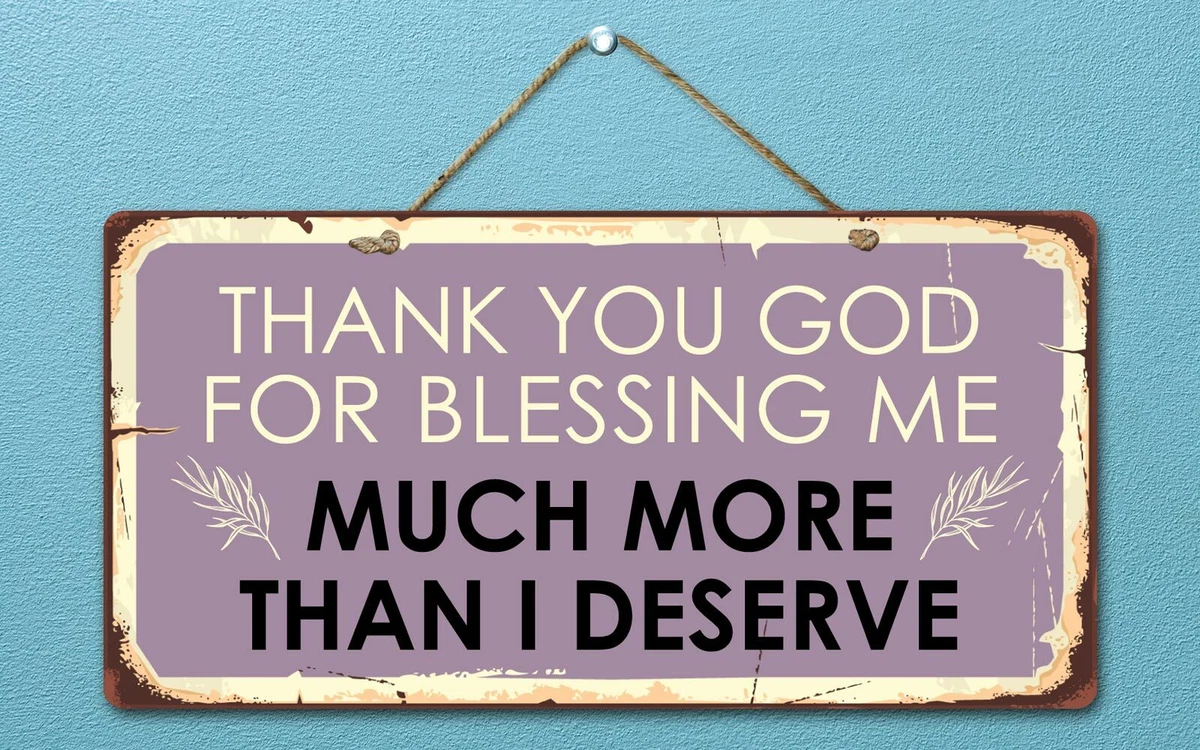 Thank You God For Blessing Me