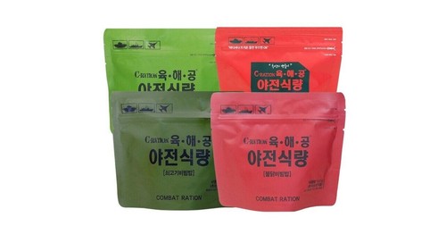 All packs Korean MRE beef Rice Meal ready to eat military freeze dried ...