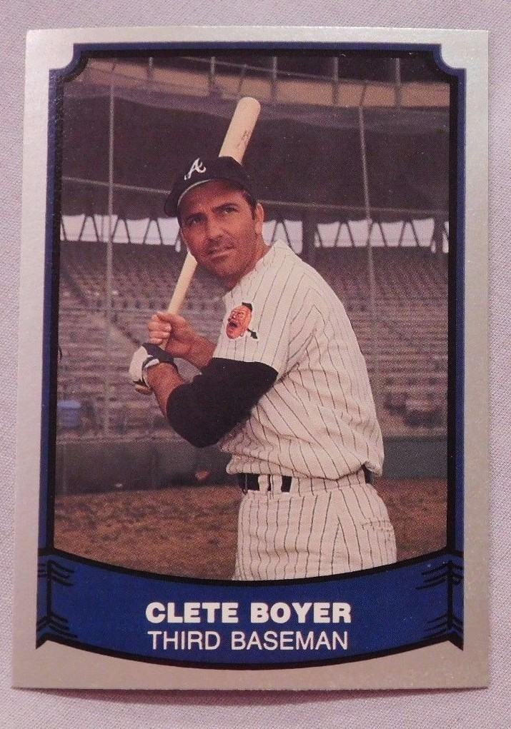 Clete Boyer Braves 1988 Pacific Legends Baseball Card | eBay