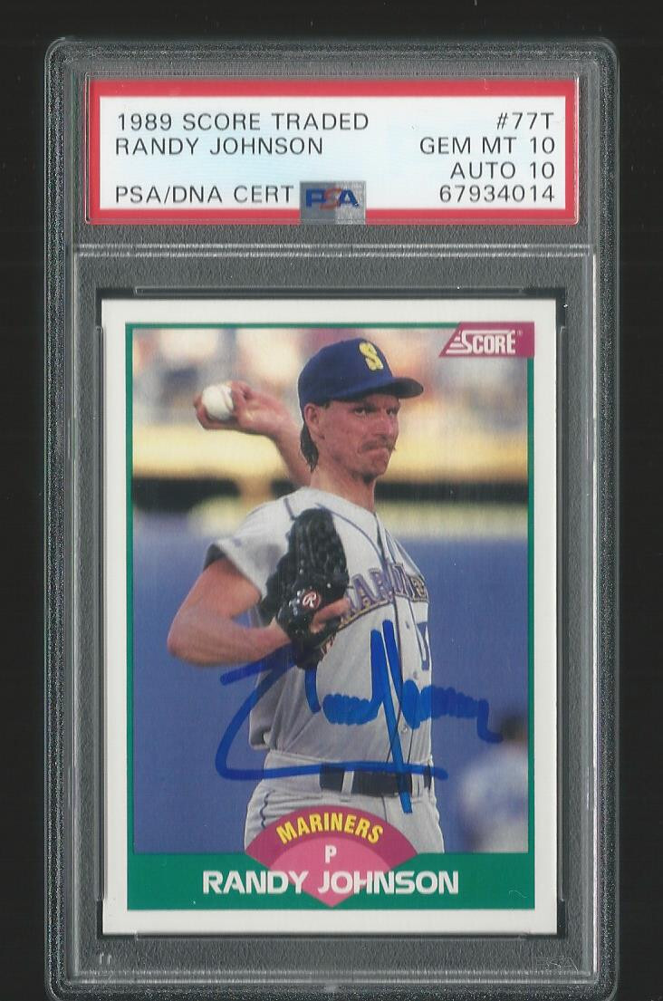 Randy Johnson Autographed Memorabilia | Signed Photo, Jersey ...