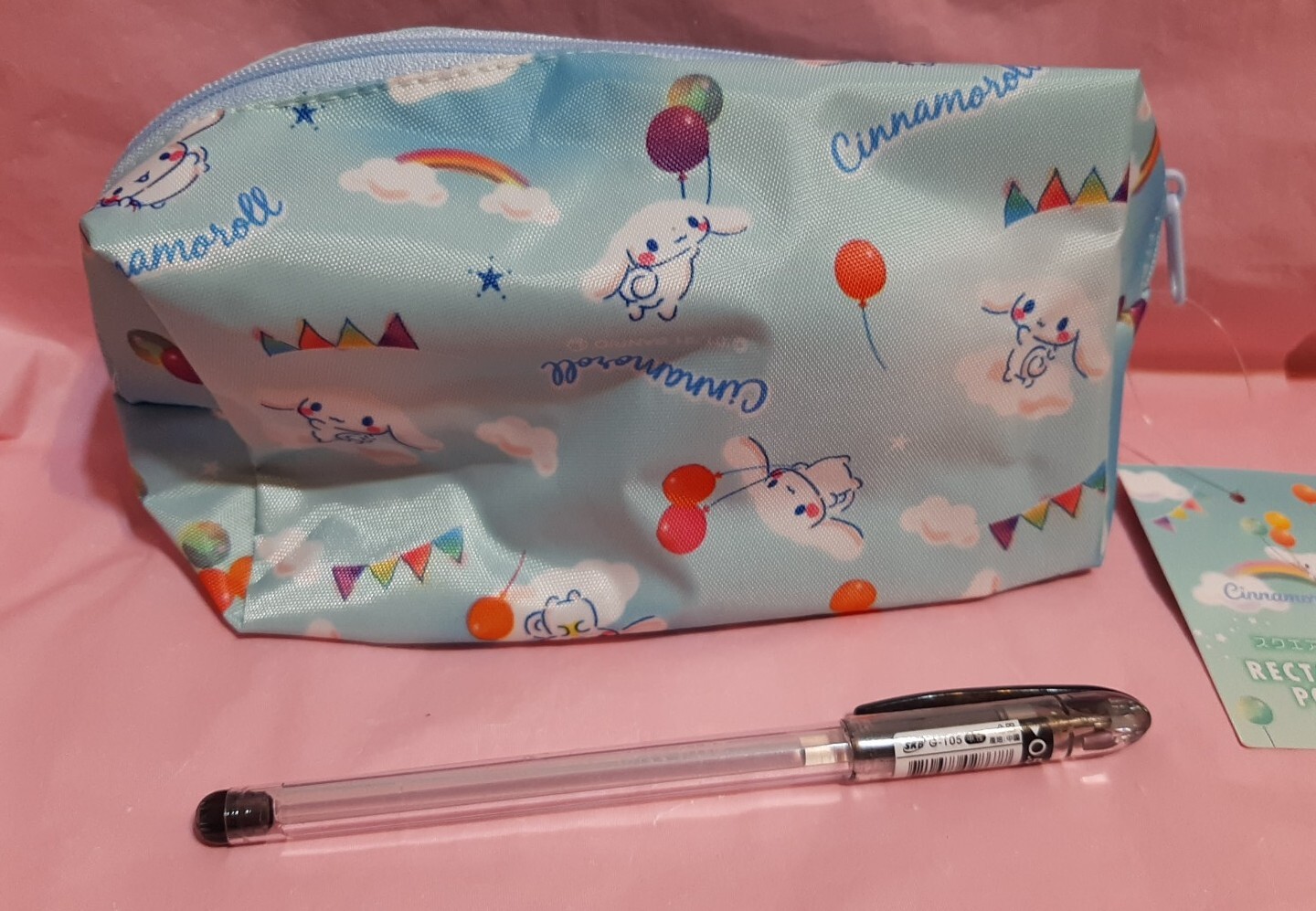 Sanrio Cinnamoroll Rectangle Pouch cosmetic bag pencil bag New with tag ...
