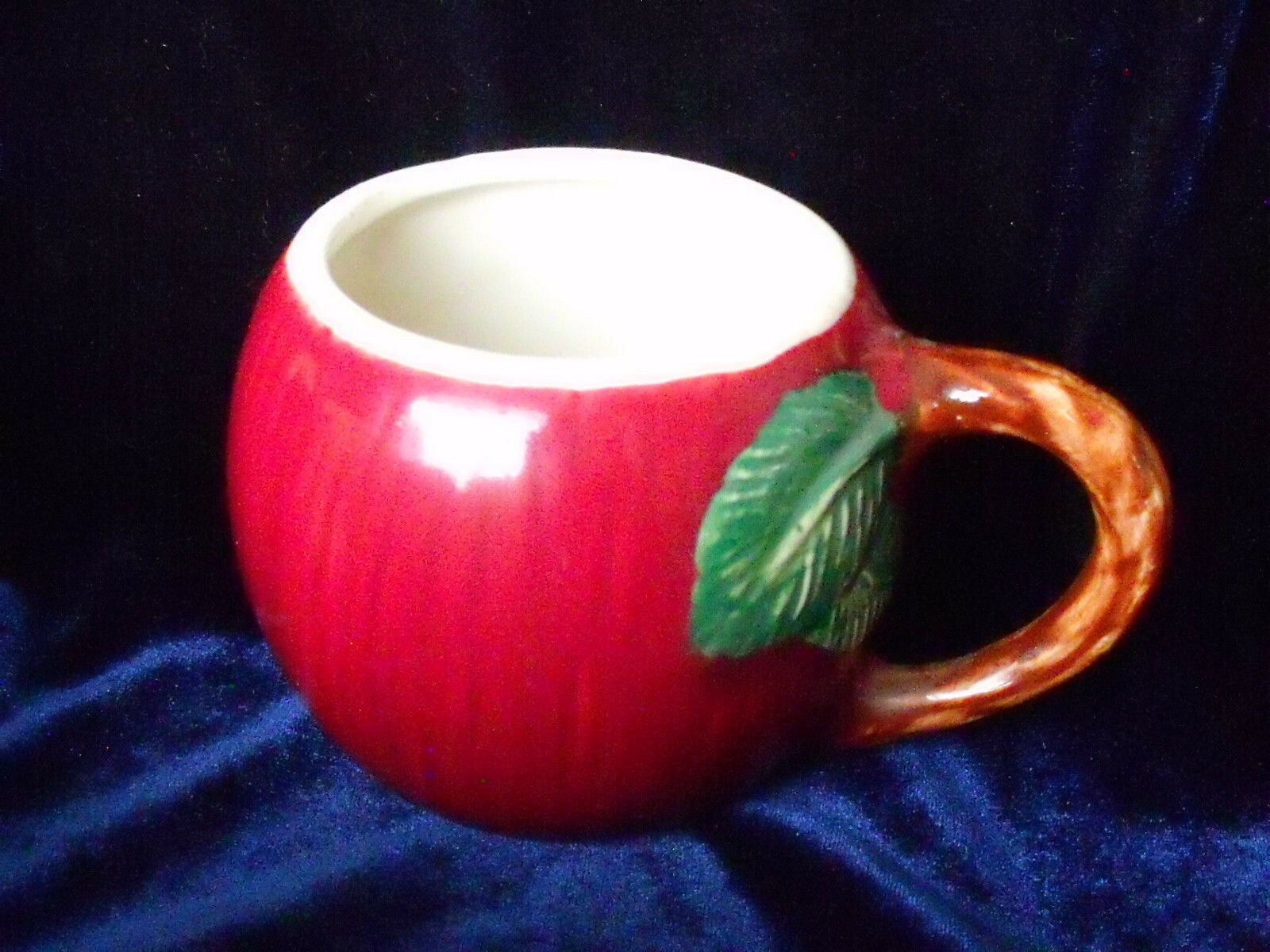 Vintage Red Apple Mug Cup | eBay