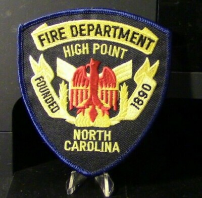 Company Closed: High Point, North Carolina Fire Dept. Patch | eBay