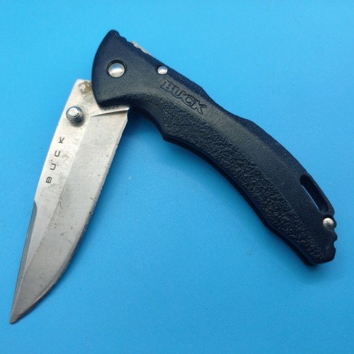 Buck USA Bantam 285 BLACK Lockback Folding Pocket Knife | eBay
