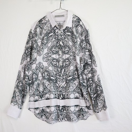 ETRO Shirt Mens XL Spa Via Spartaco 3 Milano Italy Casual Button Up ...