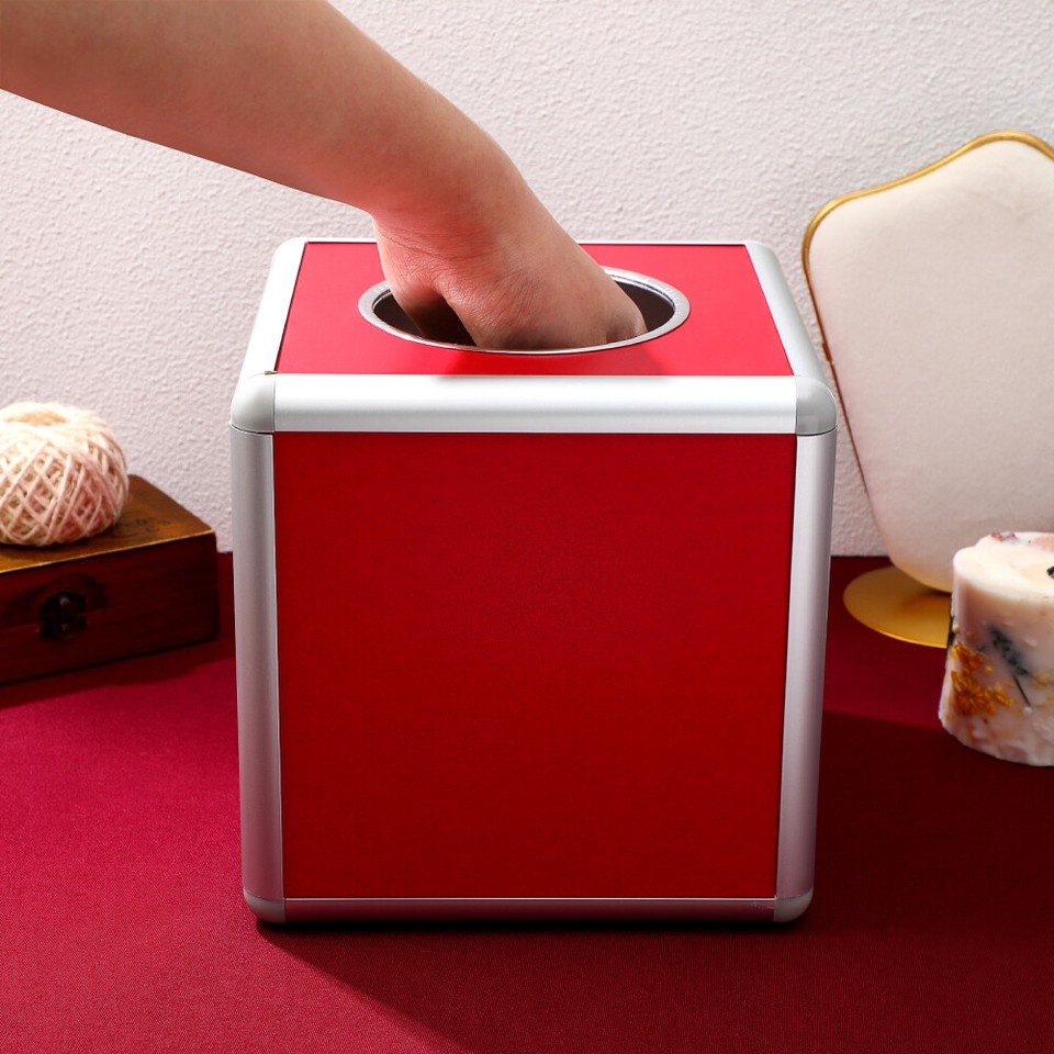 Aluminum Alloy Raffle Box Ballot Box Draw Box Box Ticket Box | eBay