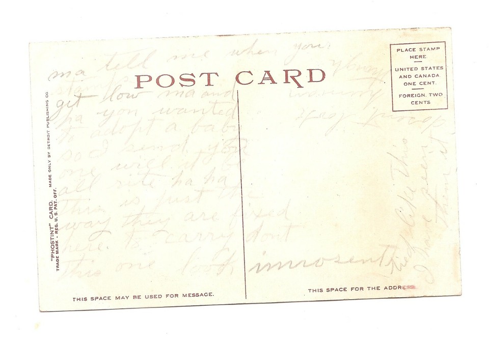 Indian Postcard, "PIMA PAPOOSE ,Unposted Writing, Early 1900 | eBay