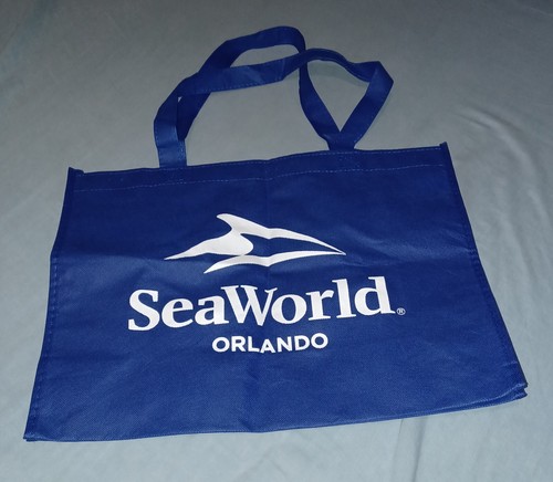 Seaworld Orlando Blue Tote Bag | eBay