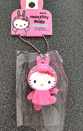 OLD ITEM KITTY RODY BALL CHAIN KEYCHAIN | eBay