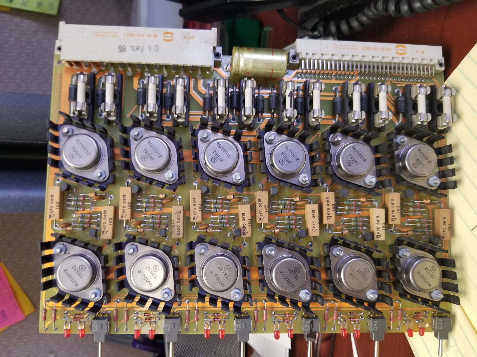 Netstal Control Card MSCII 110.240.6192 Injection Molding Machine | eBay