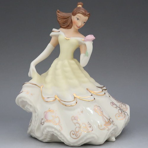 Disney Belle Beauty and the Beast LENOX Figure Bell s Magical Moments ...