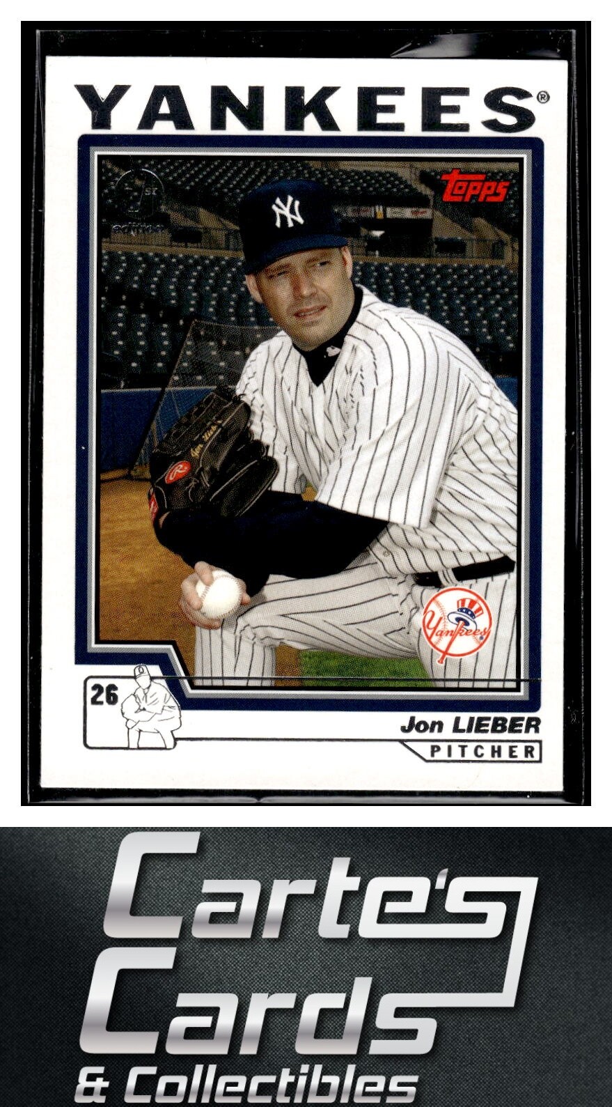 Jon Lieber 2004 Topps 1st Edition #597 New York Yankees | eBay