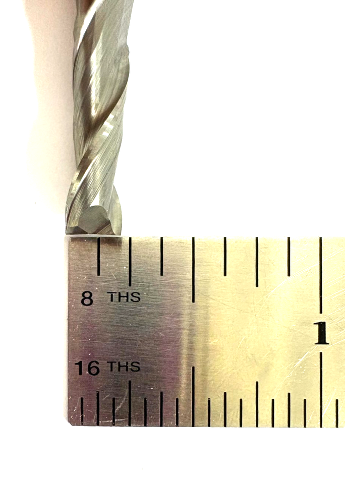 7/32" 2 FLUTE SE CARBIDE END MILL HTC #120-2218 5/8" FLUTE X 2-1/2 ...