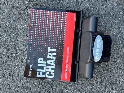 Total Gym Exercise Flip Chart with Tower Insert Holder | eBay