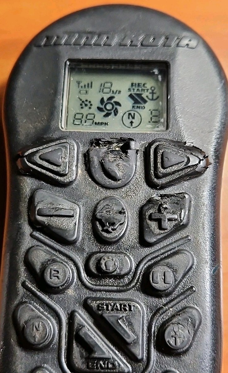 I-Pilot Remote Minn Kota I-Pilot Replacement Remote Only (V2/TRV ...