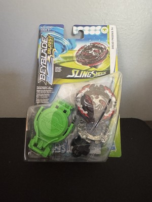 Beyblade Dread Phoenix P4 Burst Turbo SlingShock Top and Launcher Toy ...