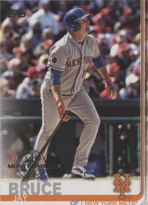 2019 Topps - Jay Bruce #44 582 Montgomery Club for sale online | eBay