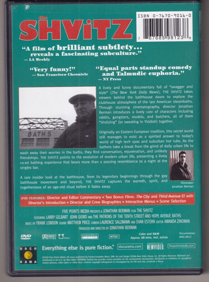 THE SHVITZ (DVD 2006){A1} 767685981238| eBay