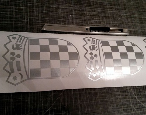 Croatia Crest Croatian Coat of Arms Sticker Decal Aufkleber Autocollant ...