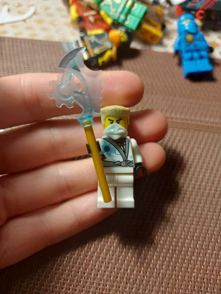MOC Lego Minifig Figurine: Ninjago Techno Zane Dressing Gown | eBay
