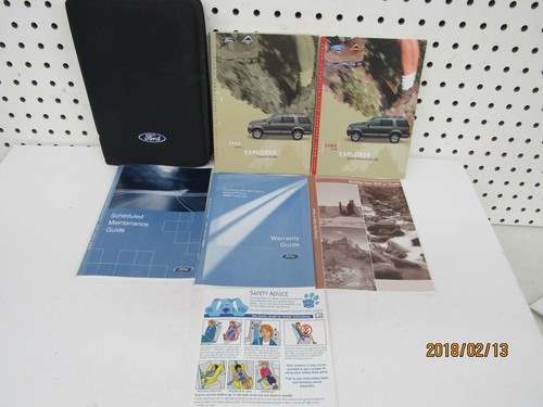 2004 Ford Explorer Owners Manual Set with Case FREE SHIPPING | eBay