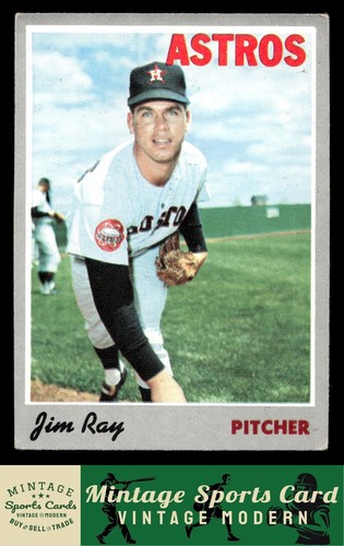 1970 Topps - Jim Ray - #113 Houston Astros | eBay