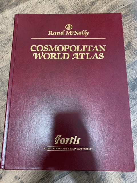 Rand McNally New Cosmopolitan World Atlas (1991, Hardcover) for sale ...