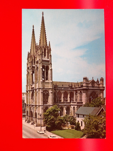 Vintage COLORADO Postcard 1961 Immaculate Conception Catholic Cathedral ...