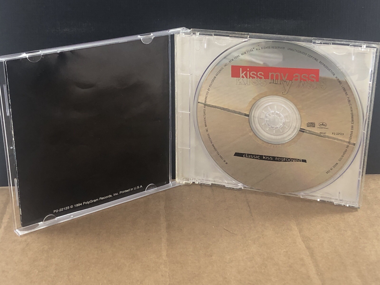 Kiss My Ass, Classic Kiss Regrooved CD, MULTIPLE CD'S SHIP FREE | eBay